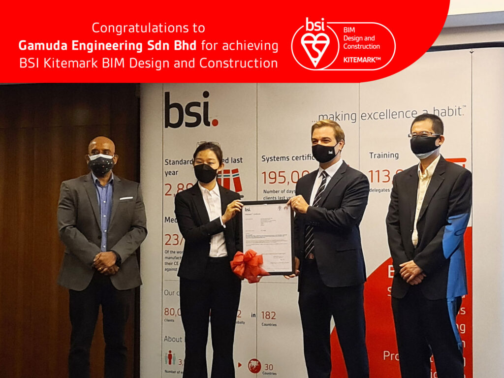 Gamuda Engineering, the nation’s first main contractor awarded BSI ...