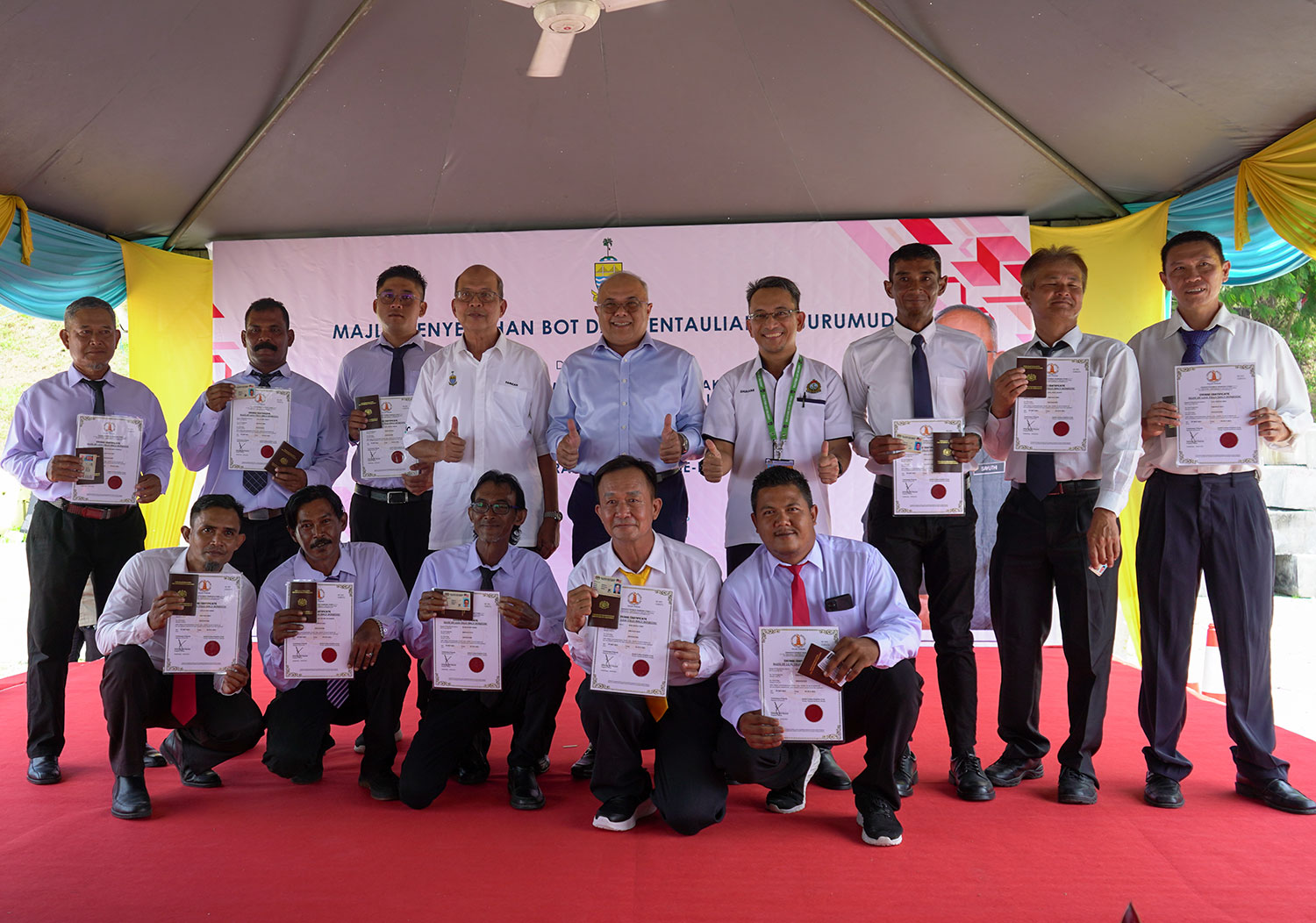 Artisanal fishermen in southern Penang island provided with ...