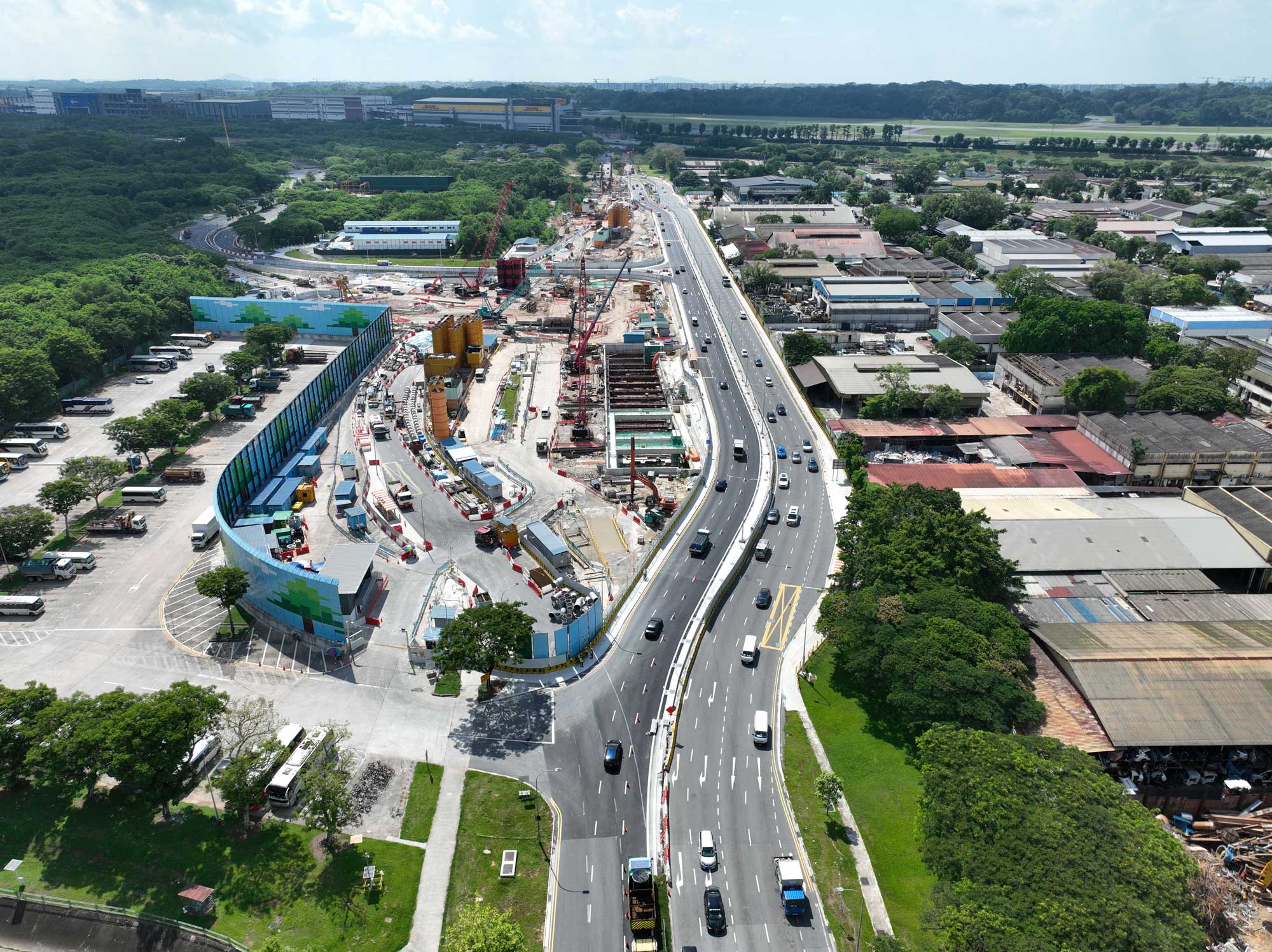 Defu Station and Tunnels, MRT Cross Island Line (Phase 1) | Gamuda Berhad